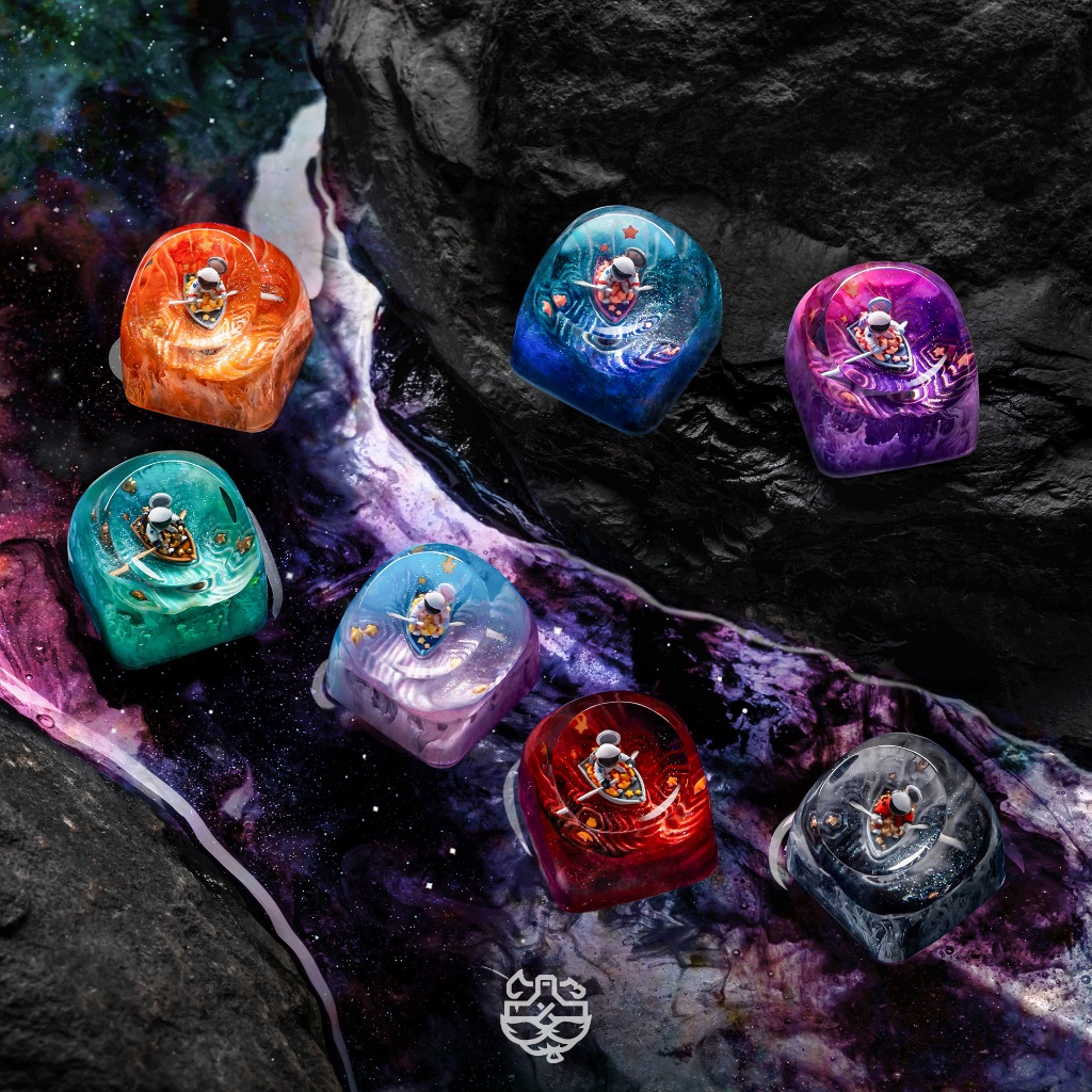 Dwarf Factory mechanical keyboard Artisan Keycap - Stardust | Shopee ...