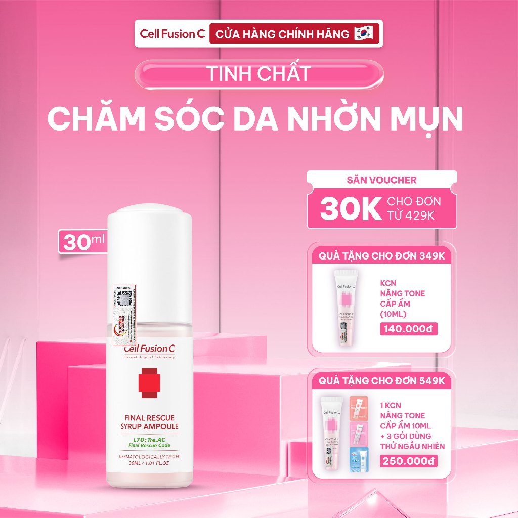Cell Fusion C Final Rescue Syrup Ampoule 30ML | Shopee Malaysia