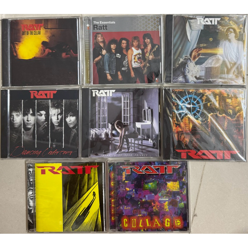Used CD: Ratt (Hair / Glam / Heavy Metal) | Shopee Malaysia