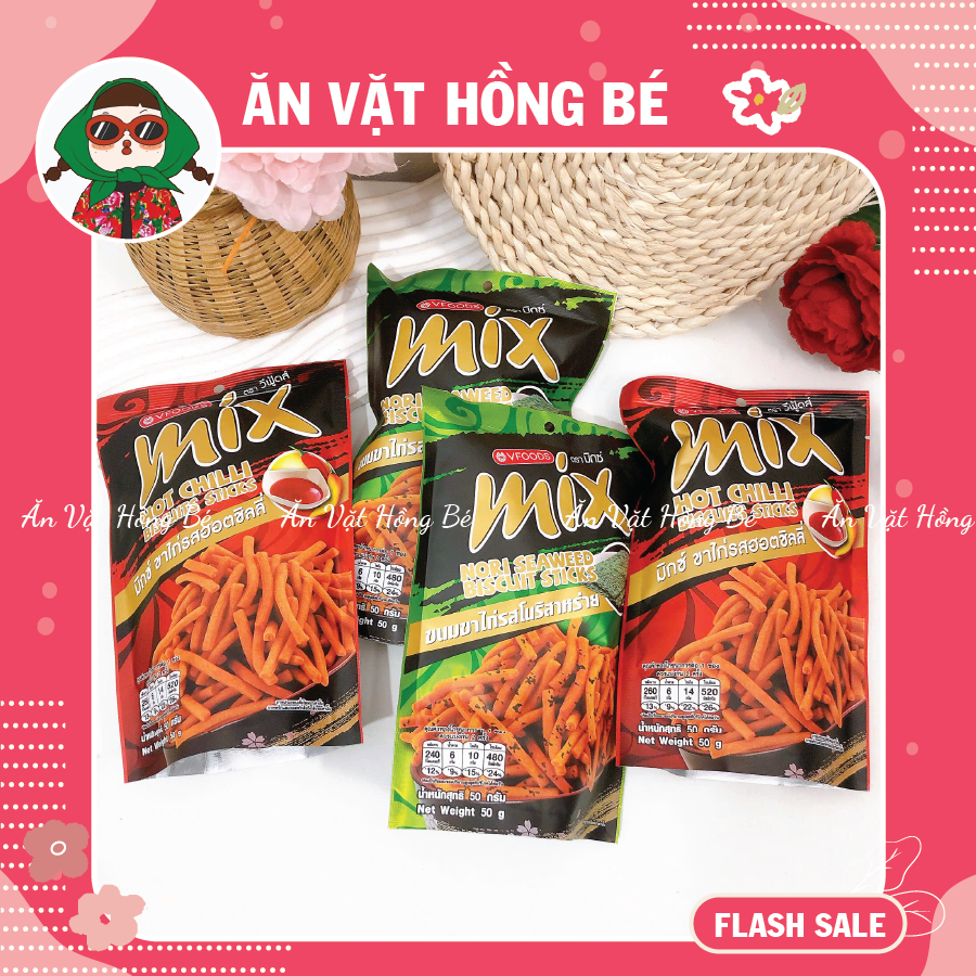 Thai Snack Bim MIX with spicy chili and crispy seaweed flavor ...