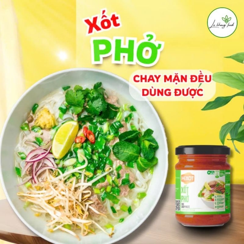 HiXOT PHO SAUCE 220gram jar, complete seasoning for pho cooking ...
