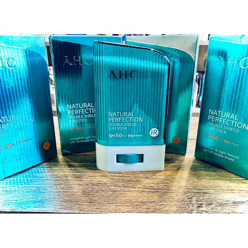 AHC Natural Perfection Double Shield Sun Stick (Roll-on Stick) | Shopee ...