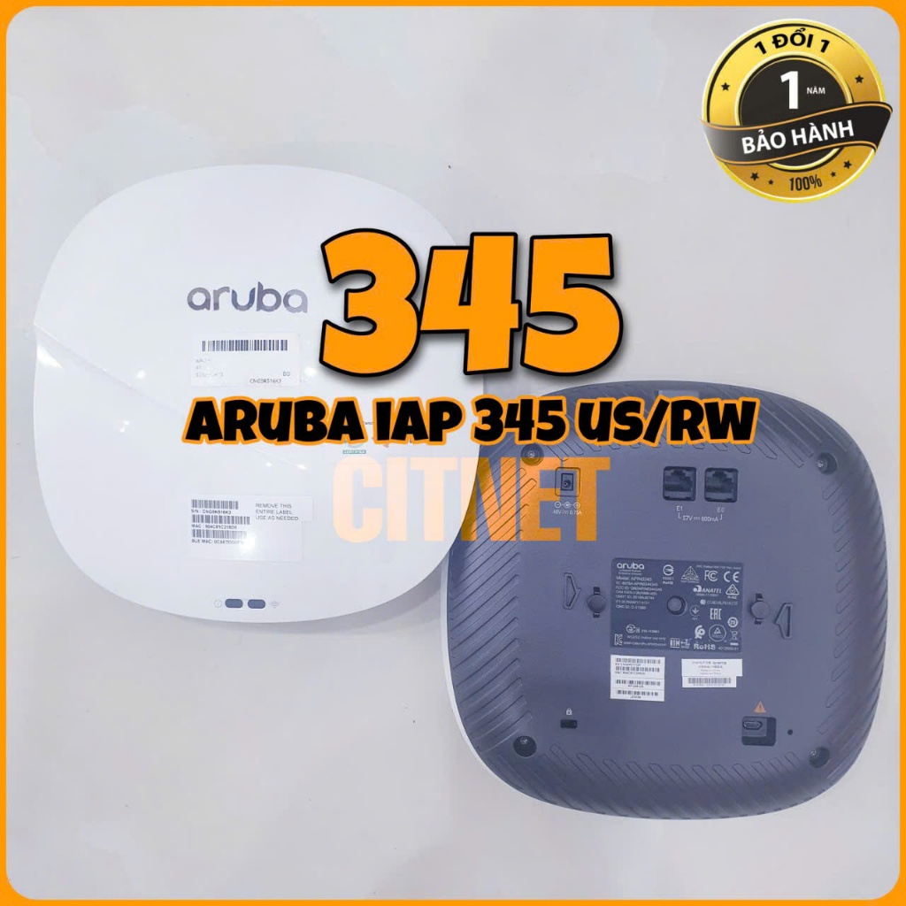 Dedicated Aruba IAP 345/ IAP 225 US/RW Wifi Router | Shopee Malaysia