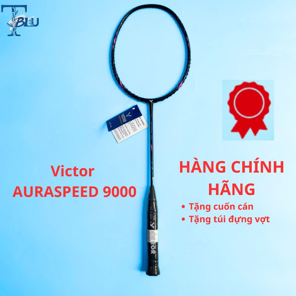 Genuine black Victor Auraspeed 9000 badminton racket | Shopee Malaysia