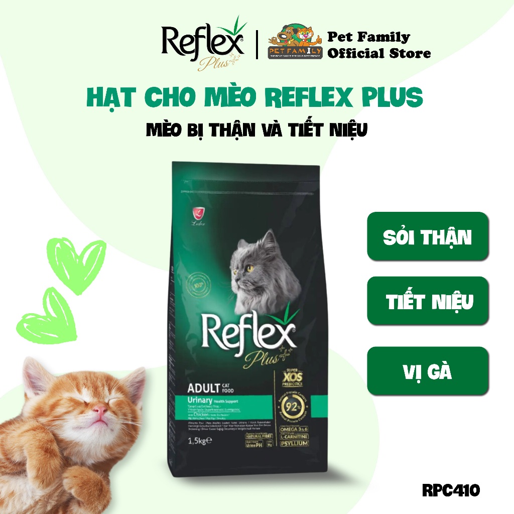 Reflex Plus Premium Cat Granules, Urinary Prevention Support - Chicken ...