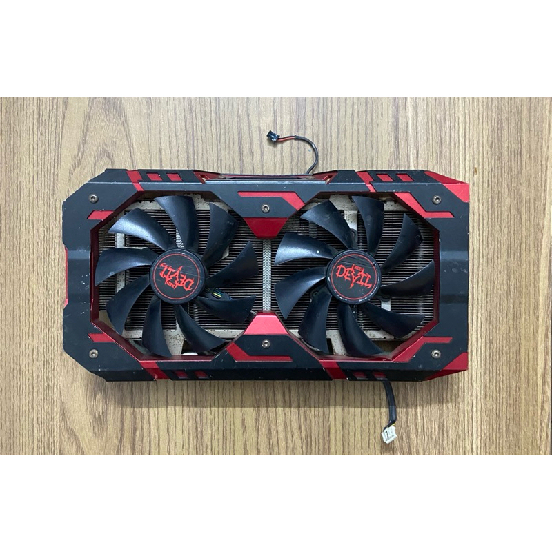 Power Coler Red Devil Rx580 Fan Set (No circuit) | Shopee Malaysia