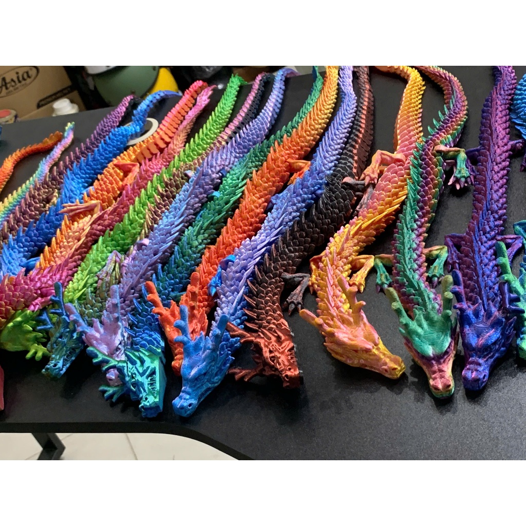 Super Cool, Super Quality 3D Dragon Model with Movable Joints | Shopee ...