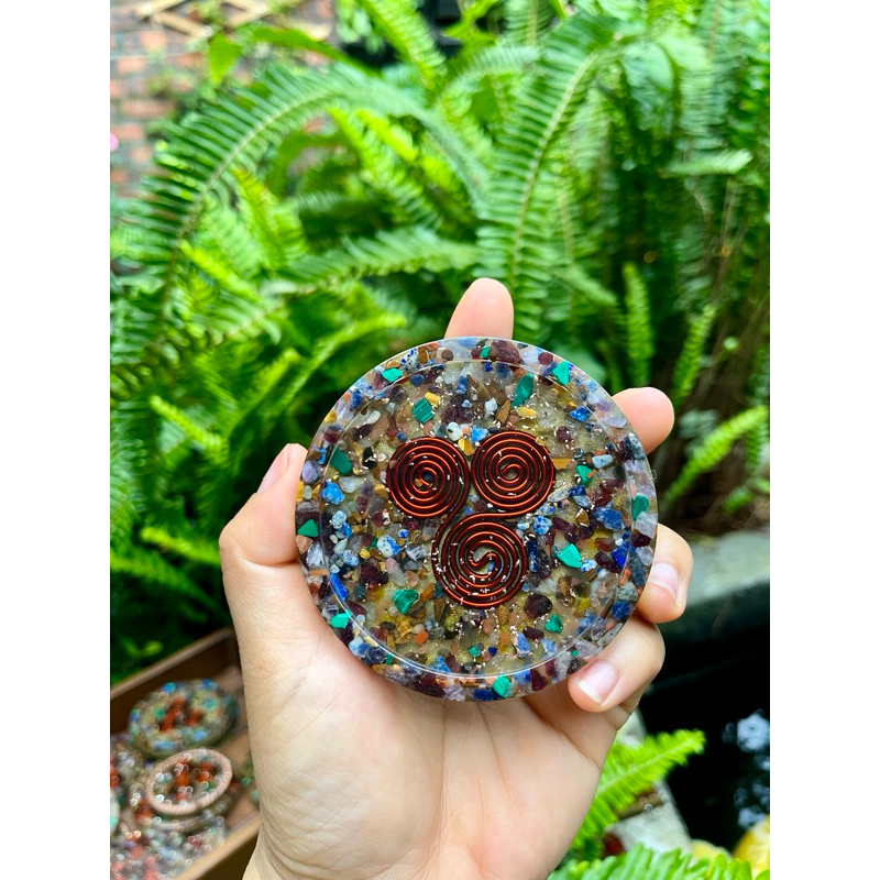 Orgonite charging disc and cup holder | Shopee Malaysia