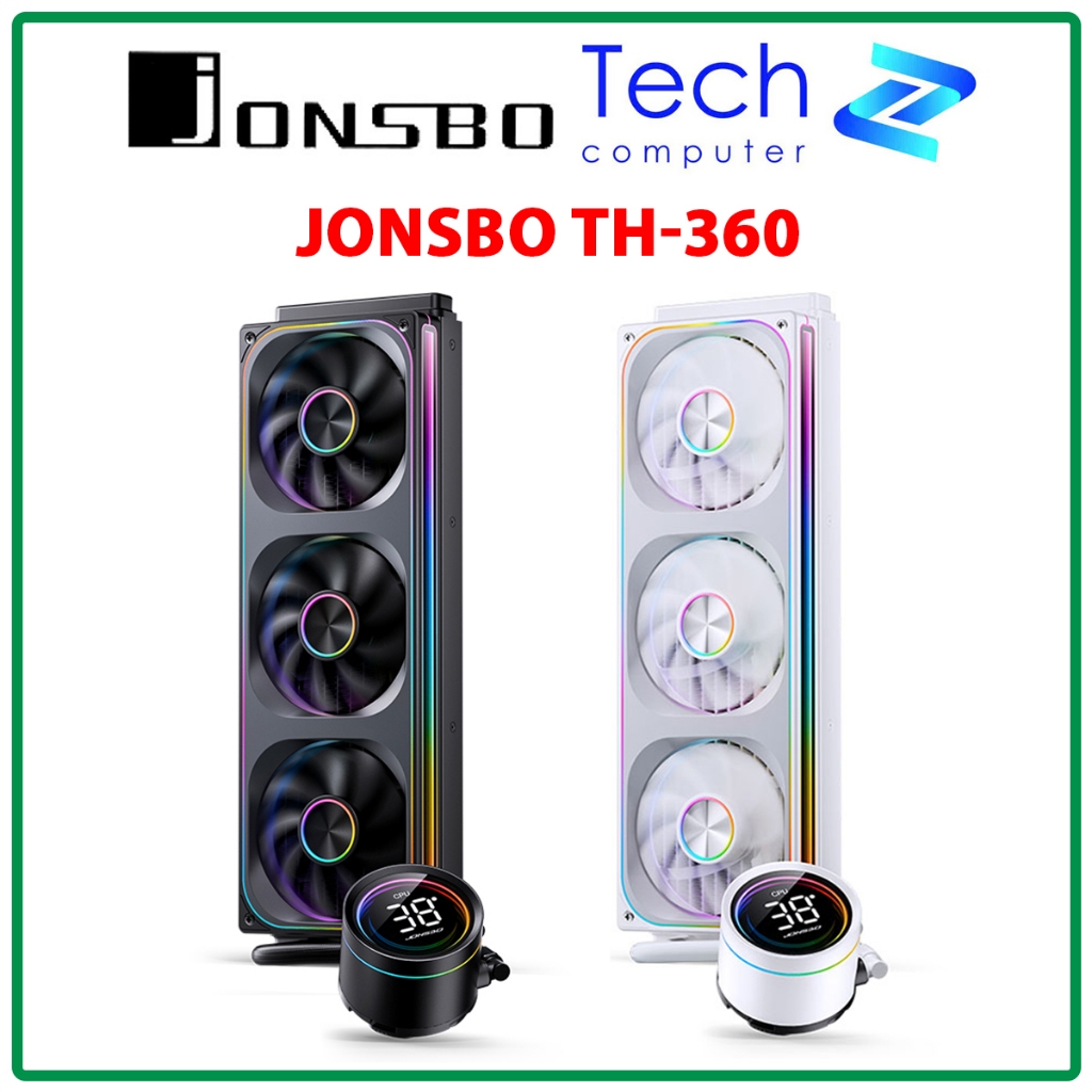 Jonsbo TH-360 AIO Water Cooler (ARGB, Temperature Display) | Shopee ...