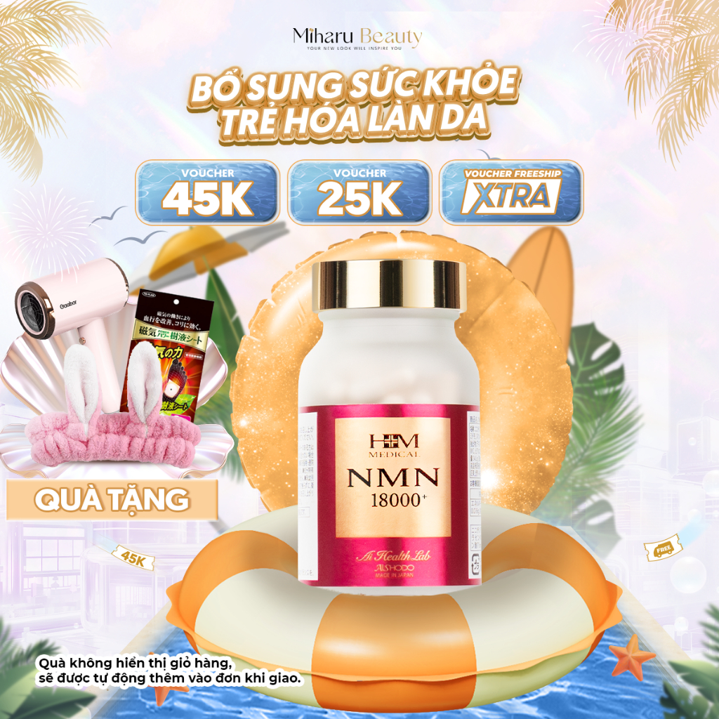 Japanese NMN pills Aishodo HM Medical NMN 18000 - 90 pills | Shopee ...