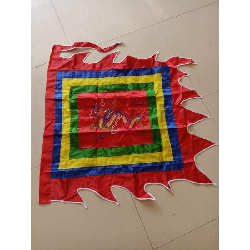 Command flag 1m x1m (vehicle flag, Hoang flag, Buddha command flag ...