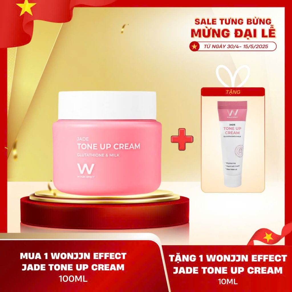 [Free Tone Up Cream 10ml] WonJin Effect Tone Up Cream 100ml | Shopee Malaysia