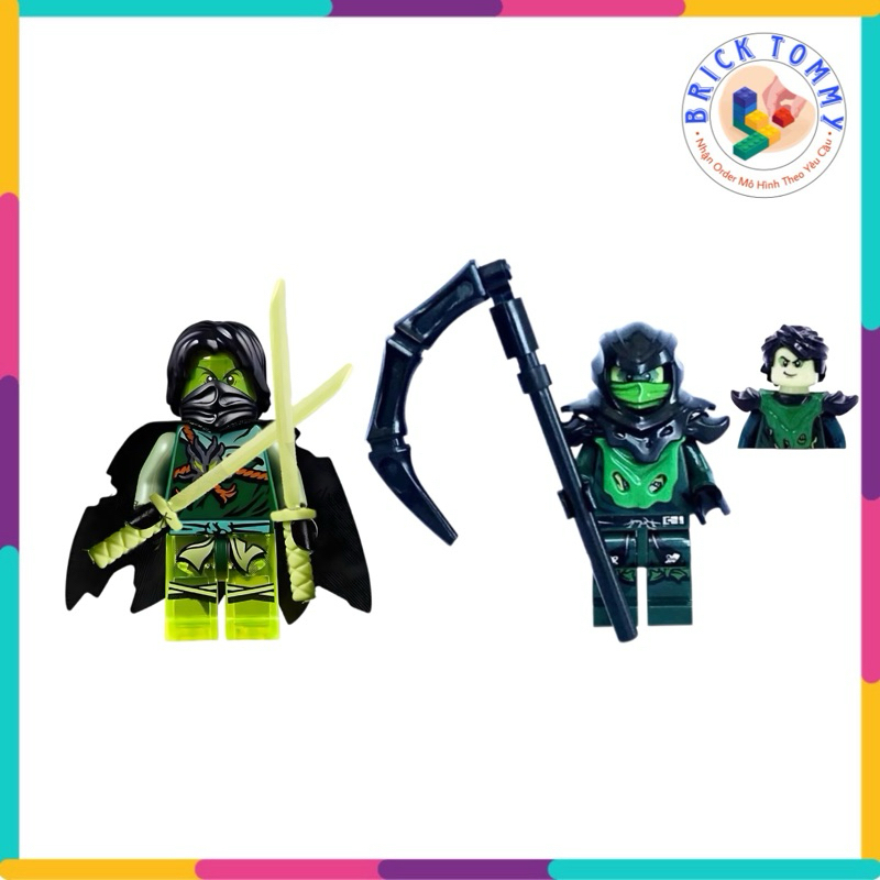 Ninjago Minifigures Morro, Morro Evil Green Ninja Season 5 | Free Zip ...
