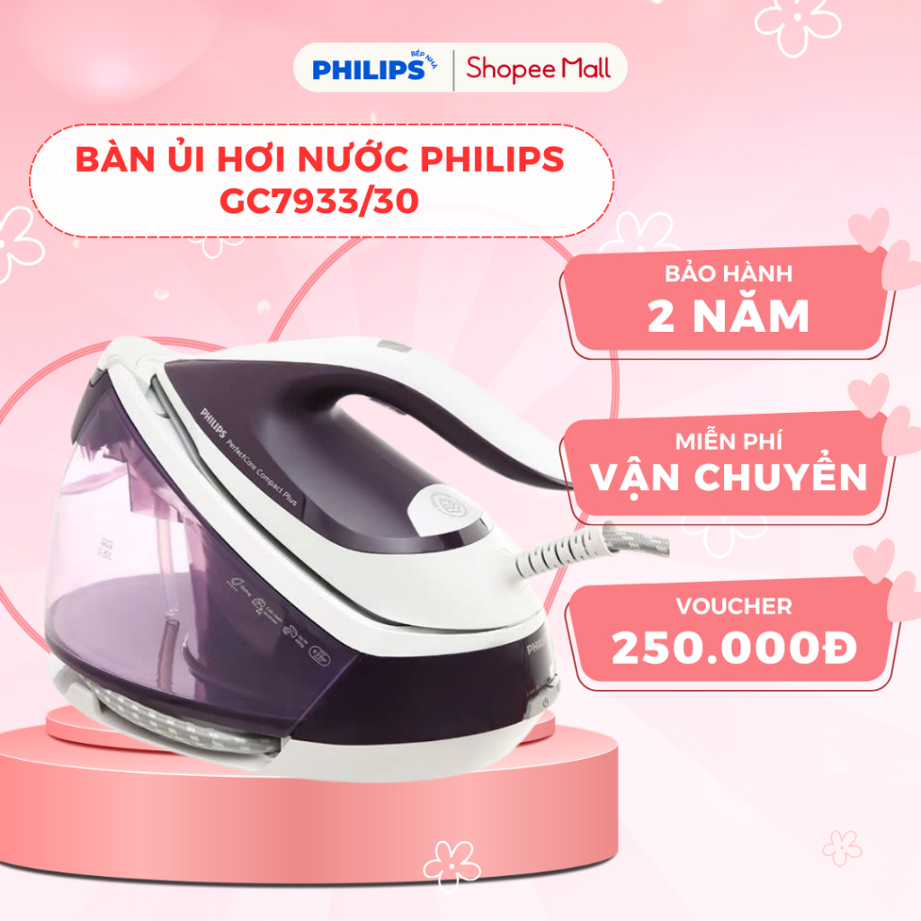PHILIPS GC7933/30 steam iron (2400W - 1.5L water resistance) Does not ...