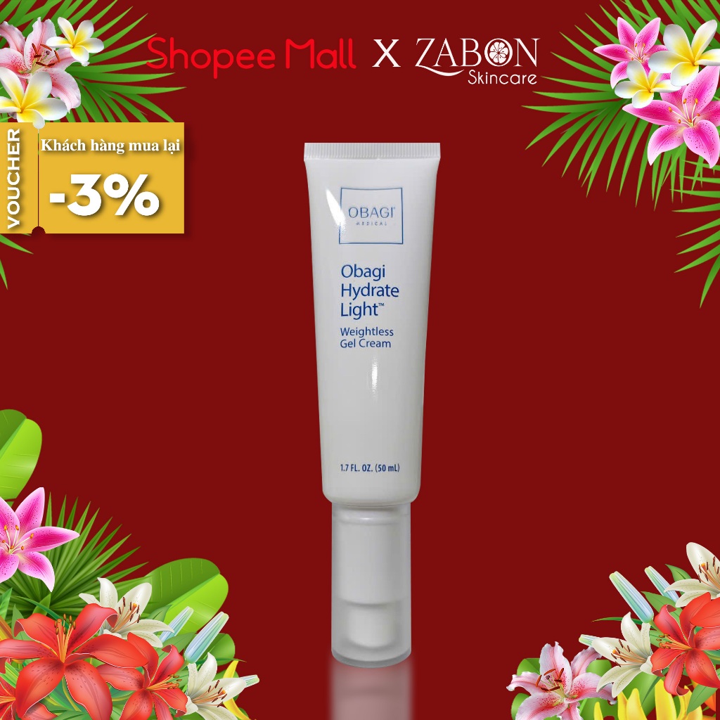 Obagi Medical Hydrate Light Weightless Gel Cream 48g | Shopee Malaysia