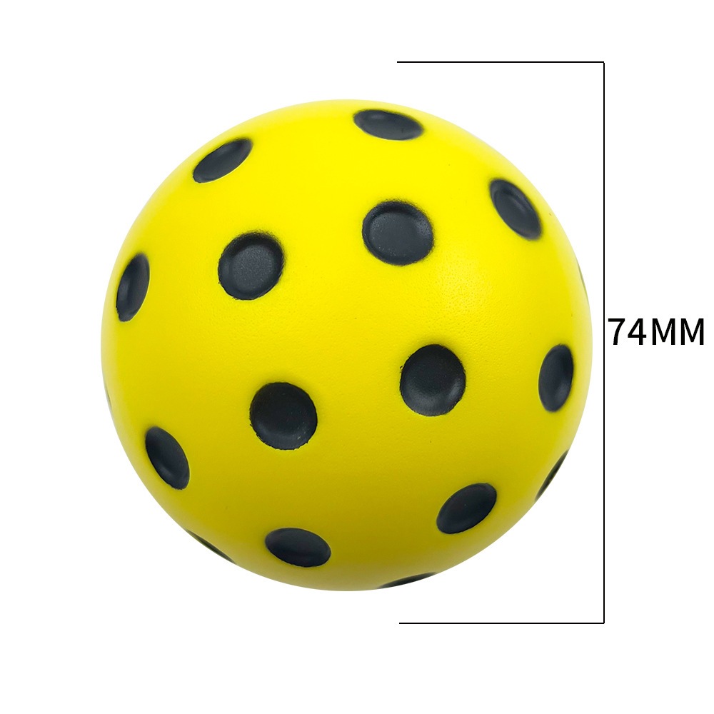 Silent Pickleball ball, high quality PU Foam, bounce like competition ...