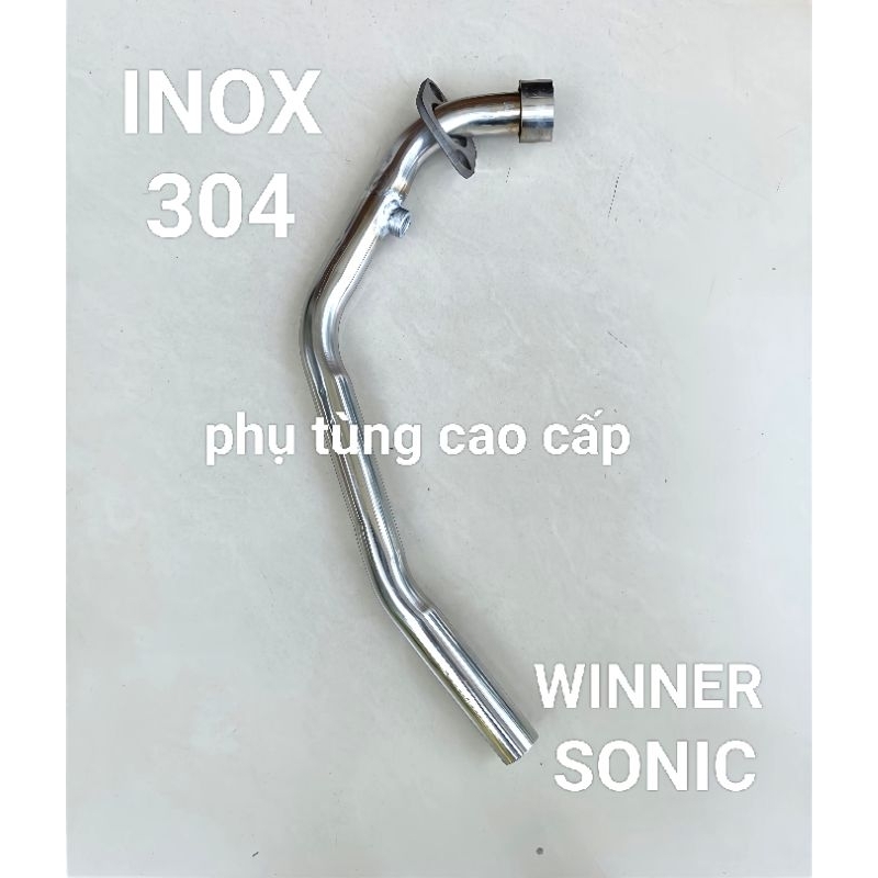 304 stainless steel exhaust for Winner, Winner X, Sonic with Zin, high ...