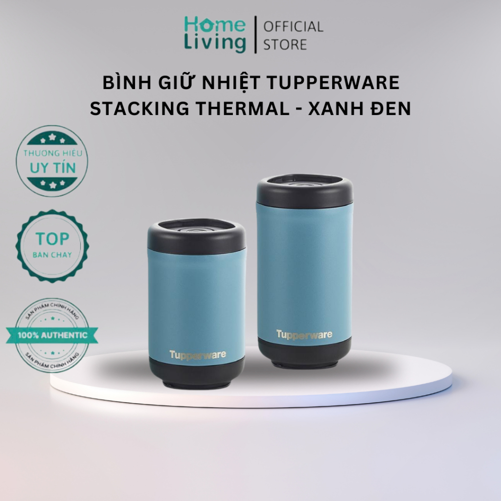 TUPPERWARE Stacking Thermal - Dark Blue, Sports and Travel Thermos ...