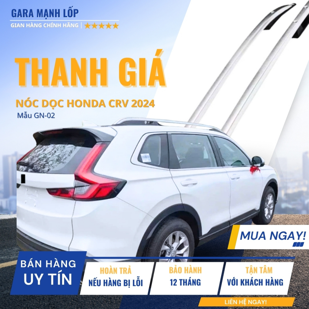 Honda CRV 2024 vertical roof rack is installed according to the car ...