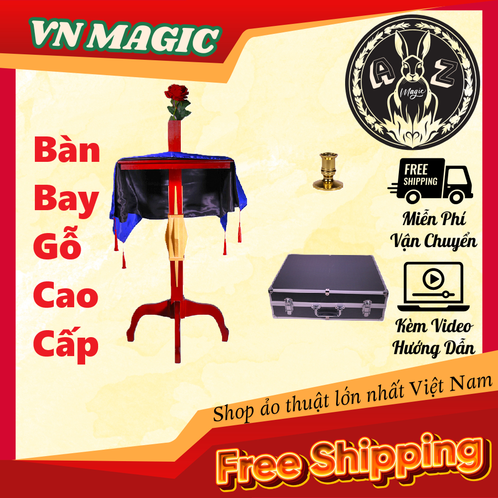 Imported wooden flying table magic that flies lightly (player's ...