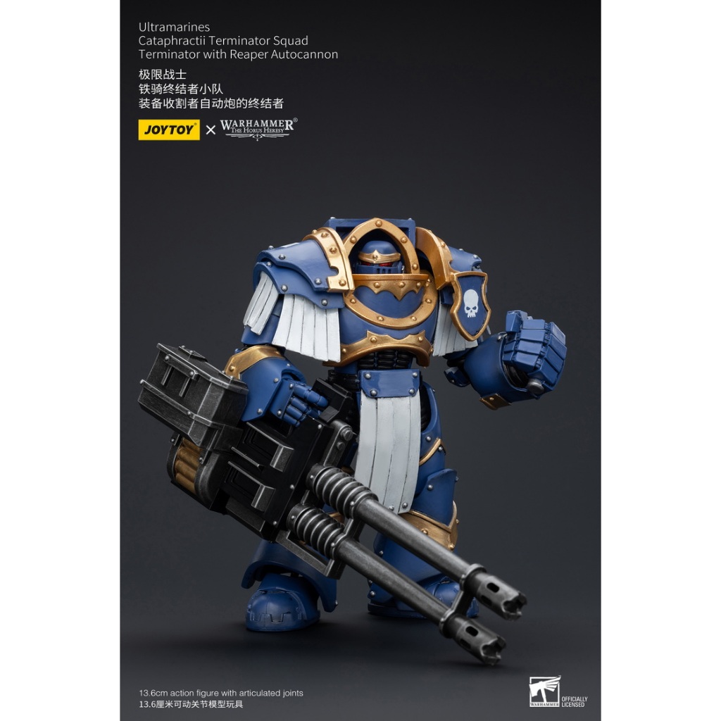Ultramarines Cataphractii Terminator Squad Terminator with Reaper ...