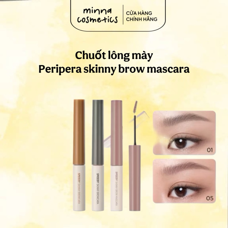 [Peripera] Peripera Speedy Skinny Brow Mascara | Shopee Malaysia