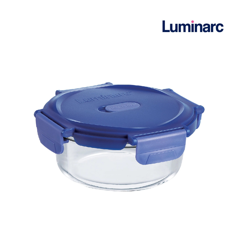 Luminarc Purebox Putina round glass box 650ml - V6453 | Shopee Malaysia