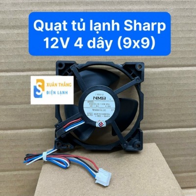 SHARP 4-WIRE REFRIGERATOR FAN 9x9 CM | Shopee Malaysia