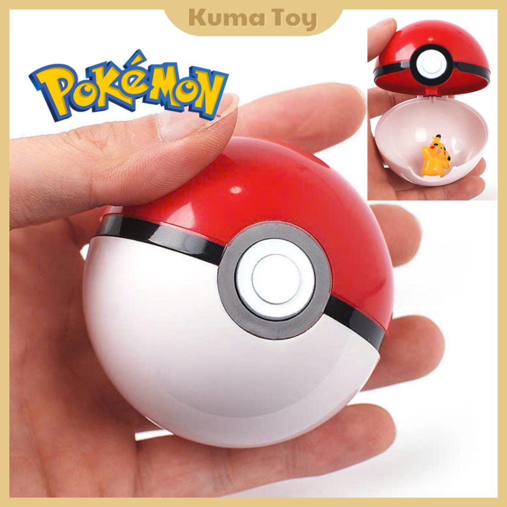 Model of 15 types of Pokeballs that can open and close, can hold many ...