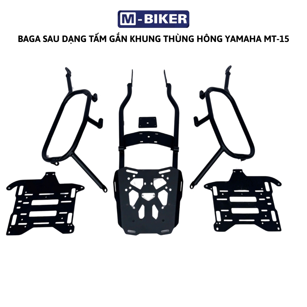 Baga mounted on trunk frame mt15 Rear Baga Mounted to Side Frame yamaha ...