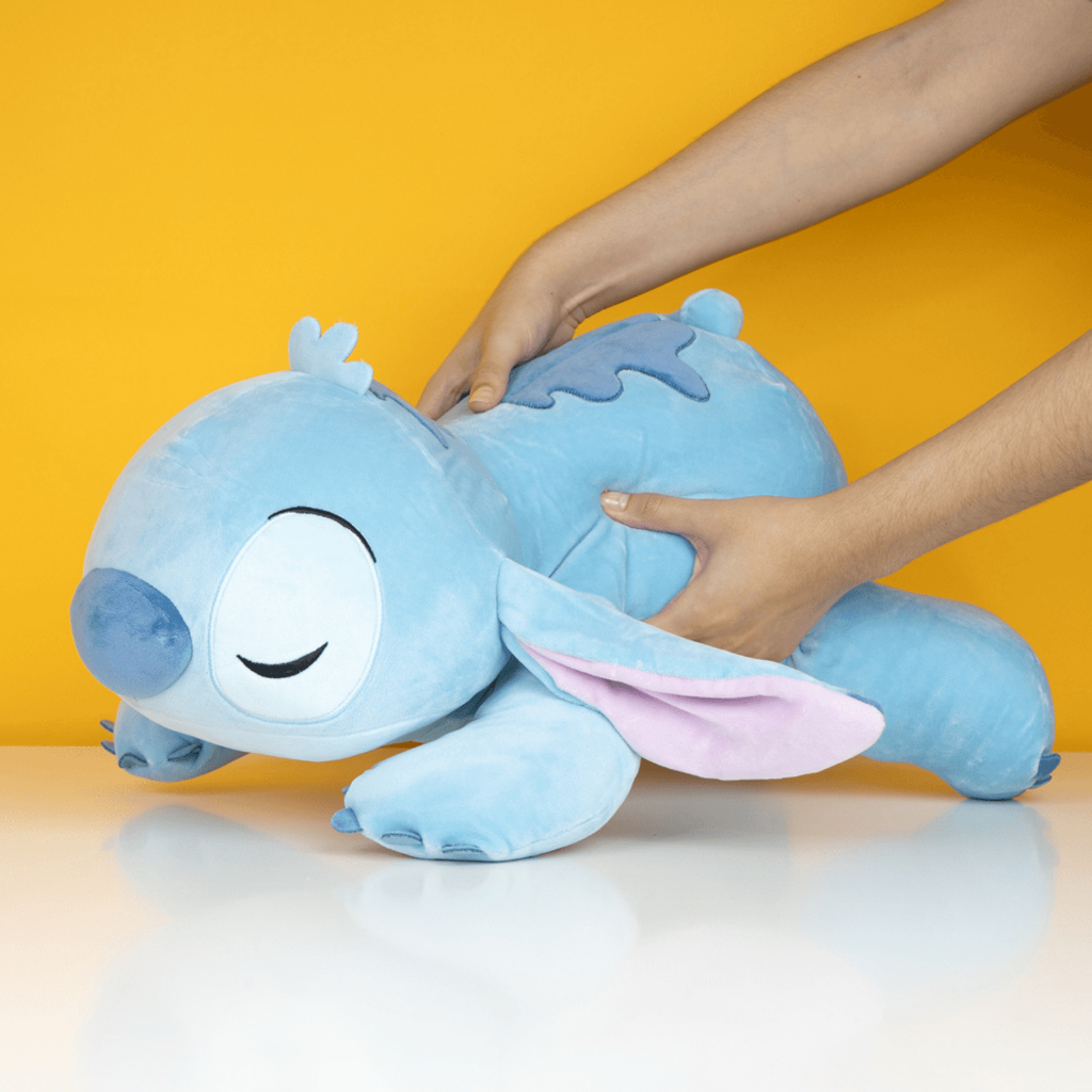 Disney Stitch Plush Lying Blue Plush Cute Lying Stitch Teddy Bear ...