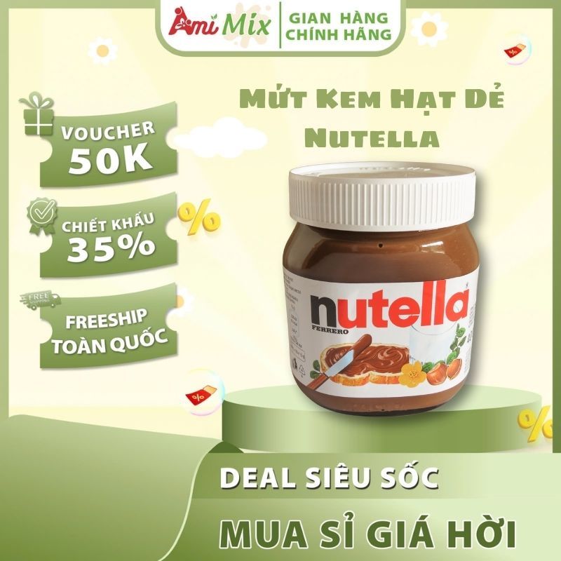 Nutella Hazelnut Cream Jam (Box of 200g, 350g, 450g and 680g) | Shopee ...