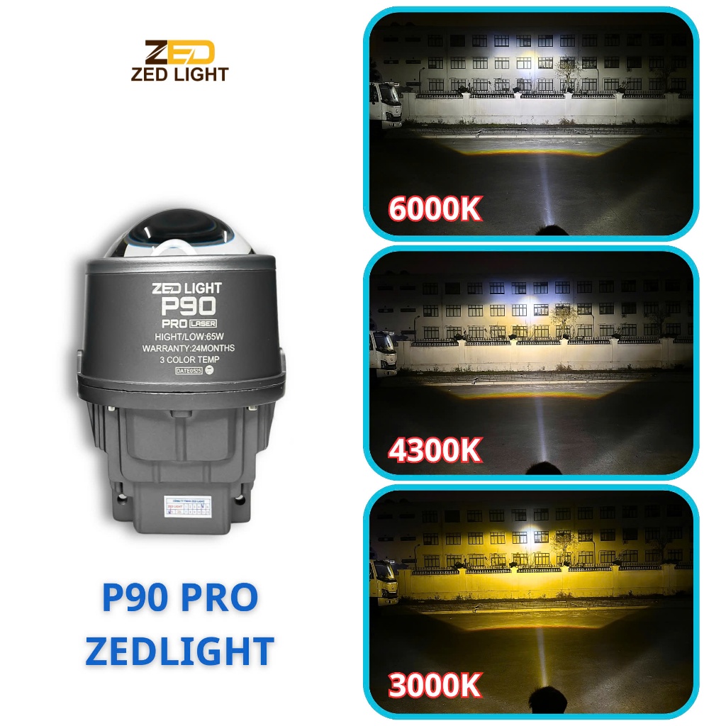 bag Genuine ZedLight P90 Pro laser underbody light 65w 3-color laser ...