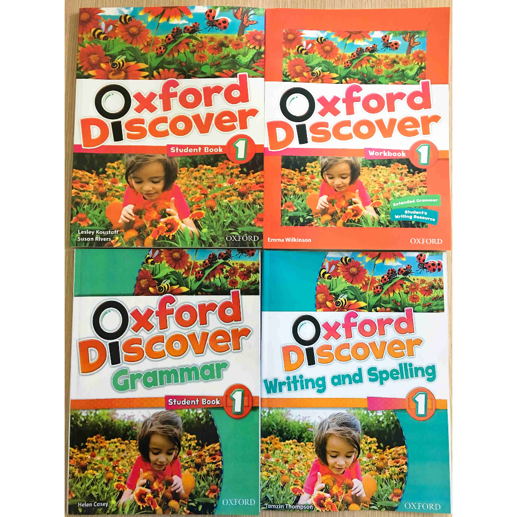 Book - Oxford Discover - Level 1 (3 color books + 1 black and white ...