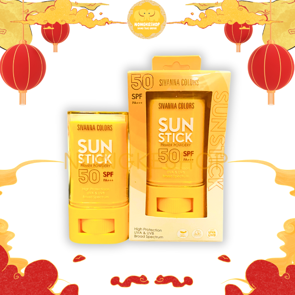 SUNSCREEN WAX SPF50 PA+++ SIVANNA 18G THAILAND | Shopee Malaysia