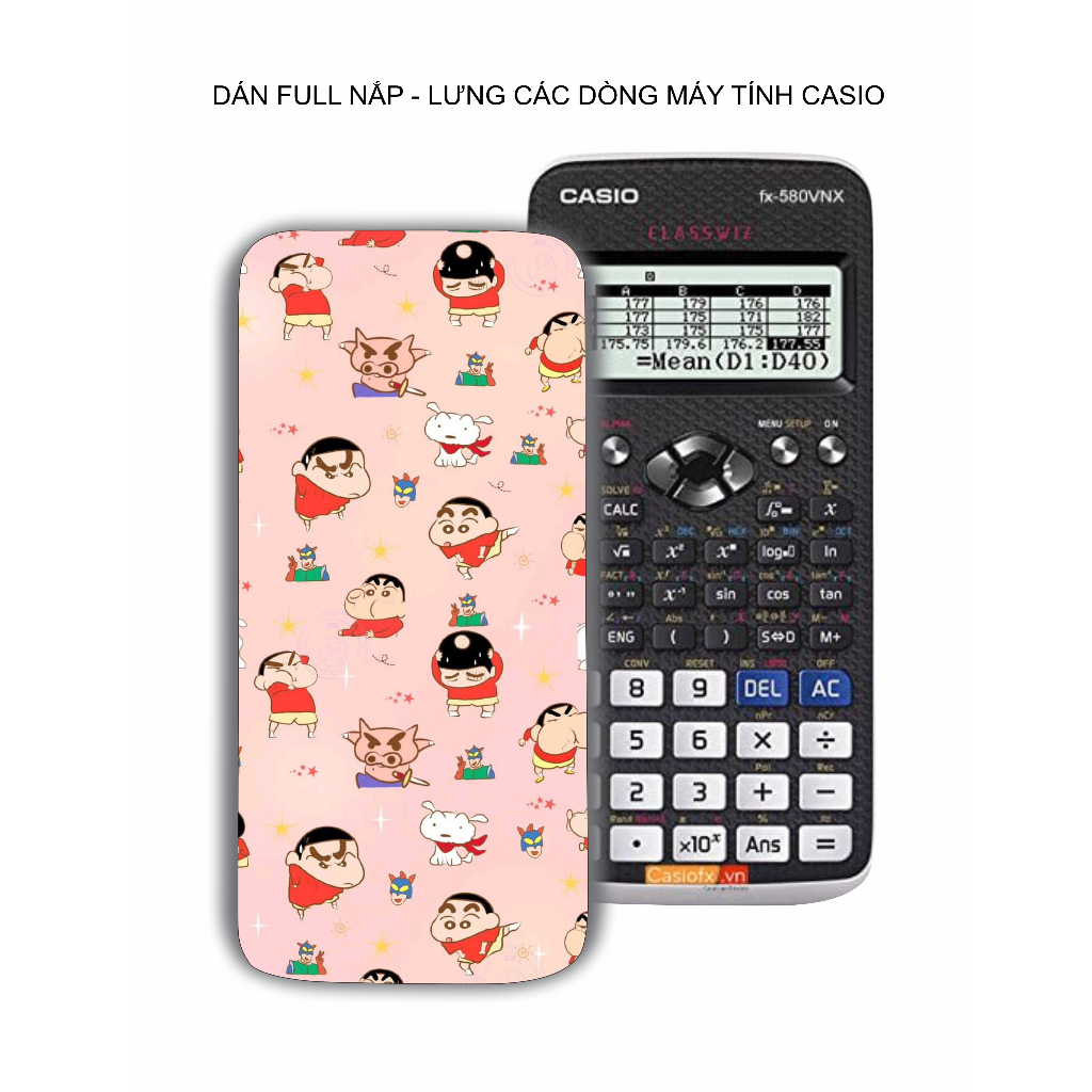 Angry Shin - casio handheld computer stickers full of lines | Shopee ...