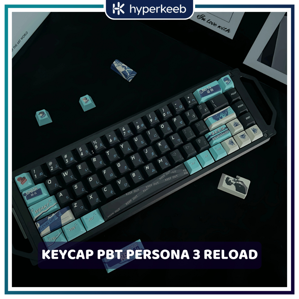 - Keycap Persona 3 Reload – PBT Dye-sub, Cherry Profile, Mechanical ...