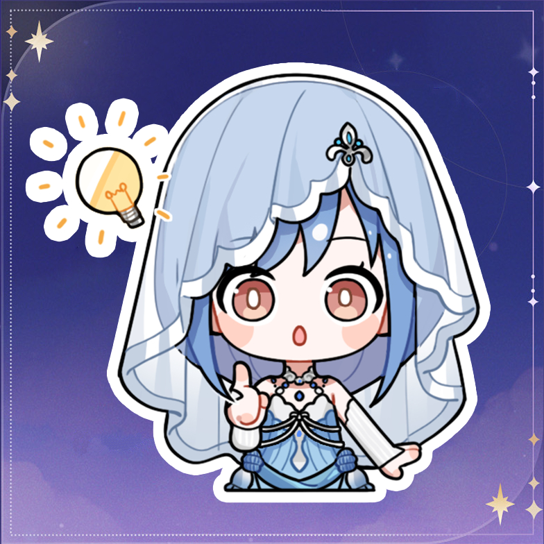 [Infinity Nikki] Sticker Nikki - Meteor season Sticker set | Shopee ...