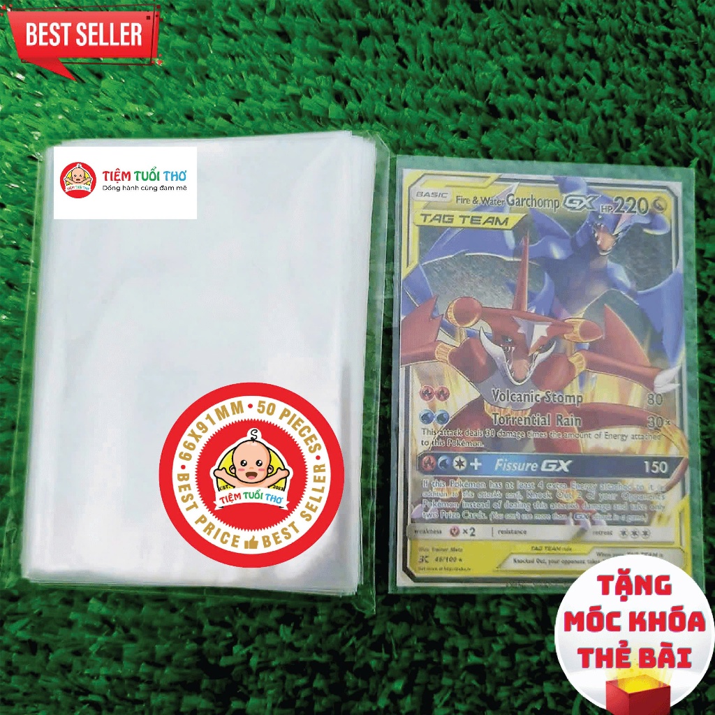 [BUY 1 GET 1 FREE] Bag of 50 transparent 66x91mm card covers to protect ...