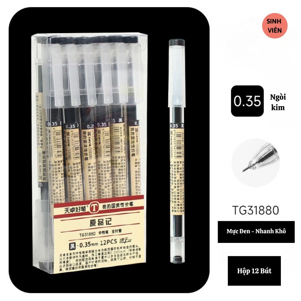 MUJI Gel Pen Black Red Blue Needle Ink Made In JAPAN Nib 0.5mm & 0.35mm ...