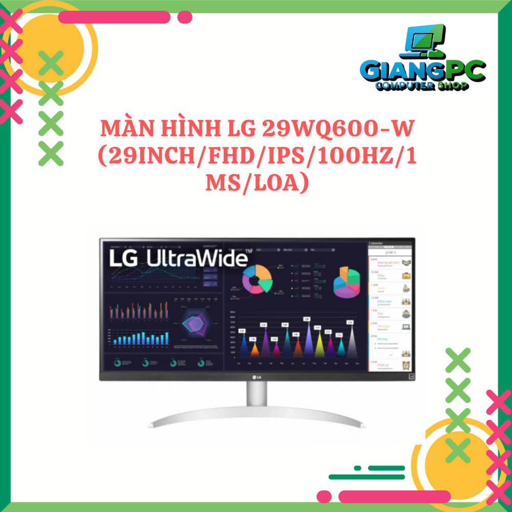 LG 29WQ600-W MONITOR (29 INCH/FHD/IPS/100HZ/1MS/LOA) | Shopee Malaysia