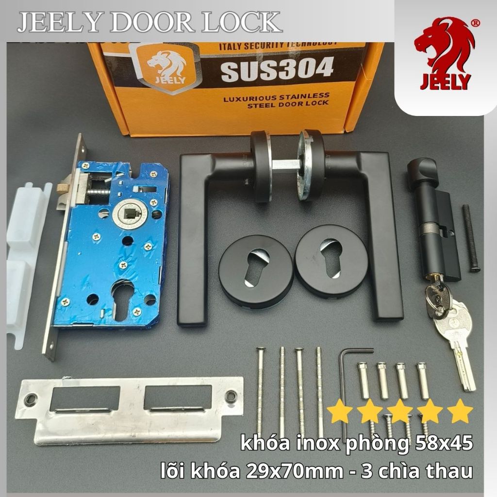 JEELY DIVISION LOCK - HANDLE LOCK for wooden doors, plastic doors ...