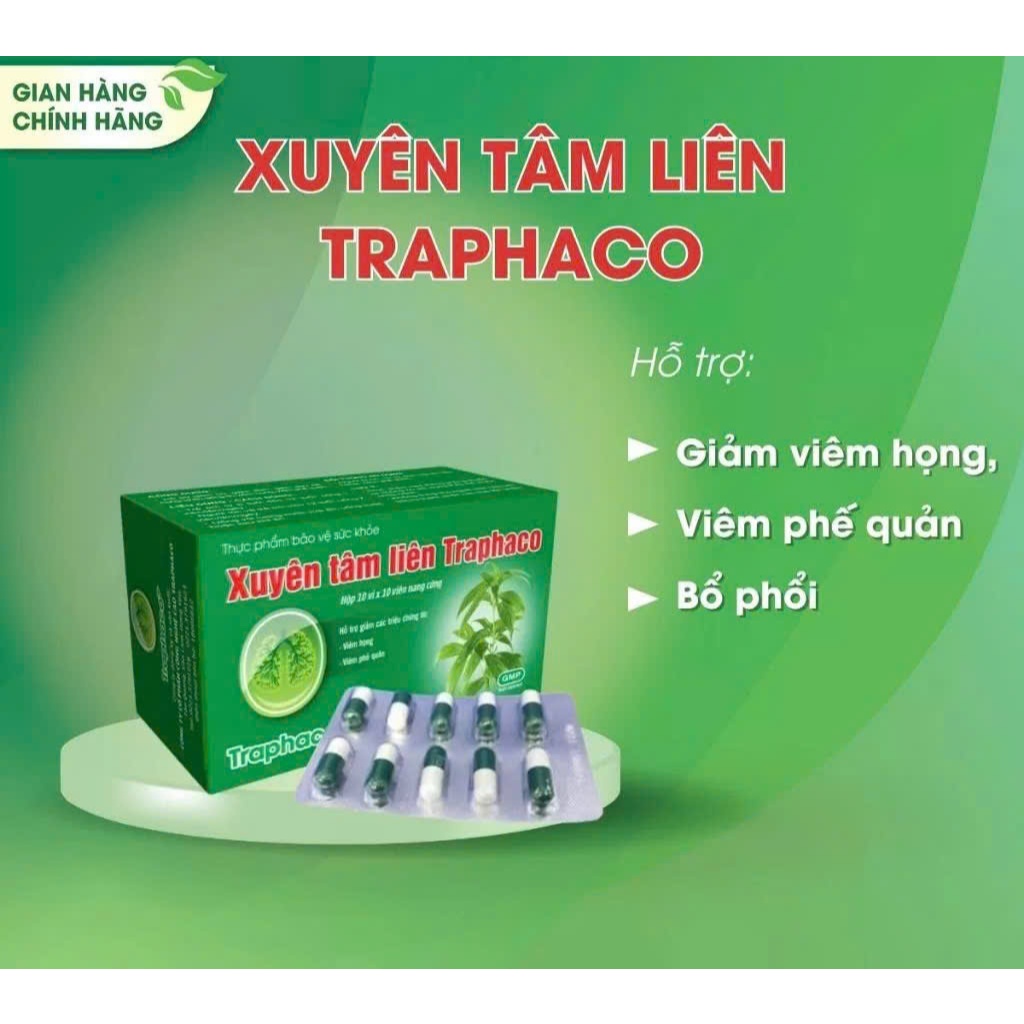 Xyen Tam Lien Traphaco - Supports Cough Relief, Expectorant, Sore ...