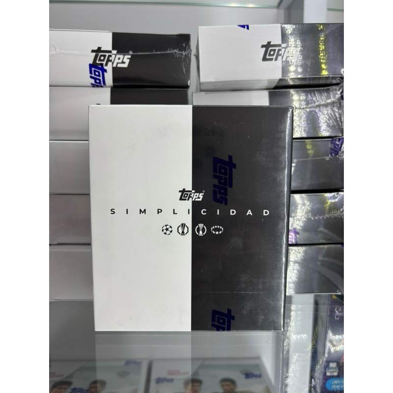 Topps UEFA Simplicidad 2024/25 Football Card Box (1 SIGNATURE CARD ...