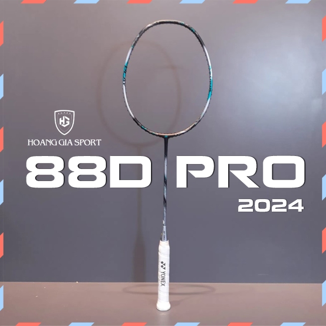 Yonex Astrox 88D Pro 2024 Badminton Racket Full Carbon - Pre-Stretched 11kg, Max 13.5kg Comes ...