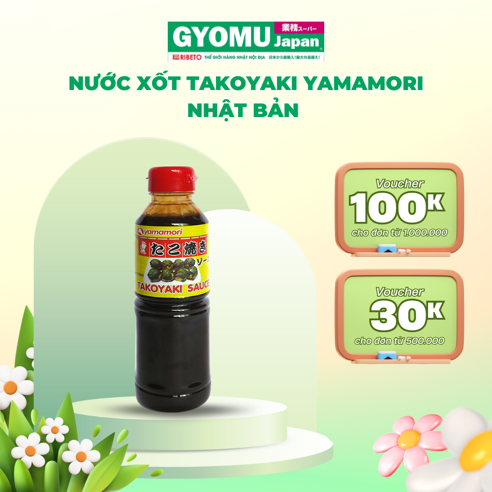 Yamamori Takoyaki Sauce 200ml Japan - Gyomu Japan | Shopee Malaysia