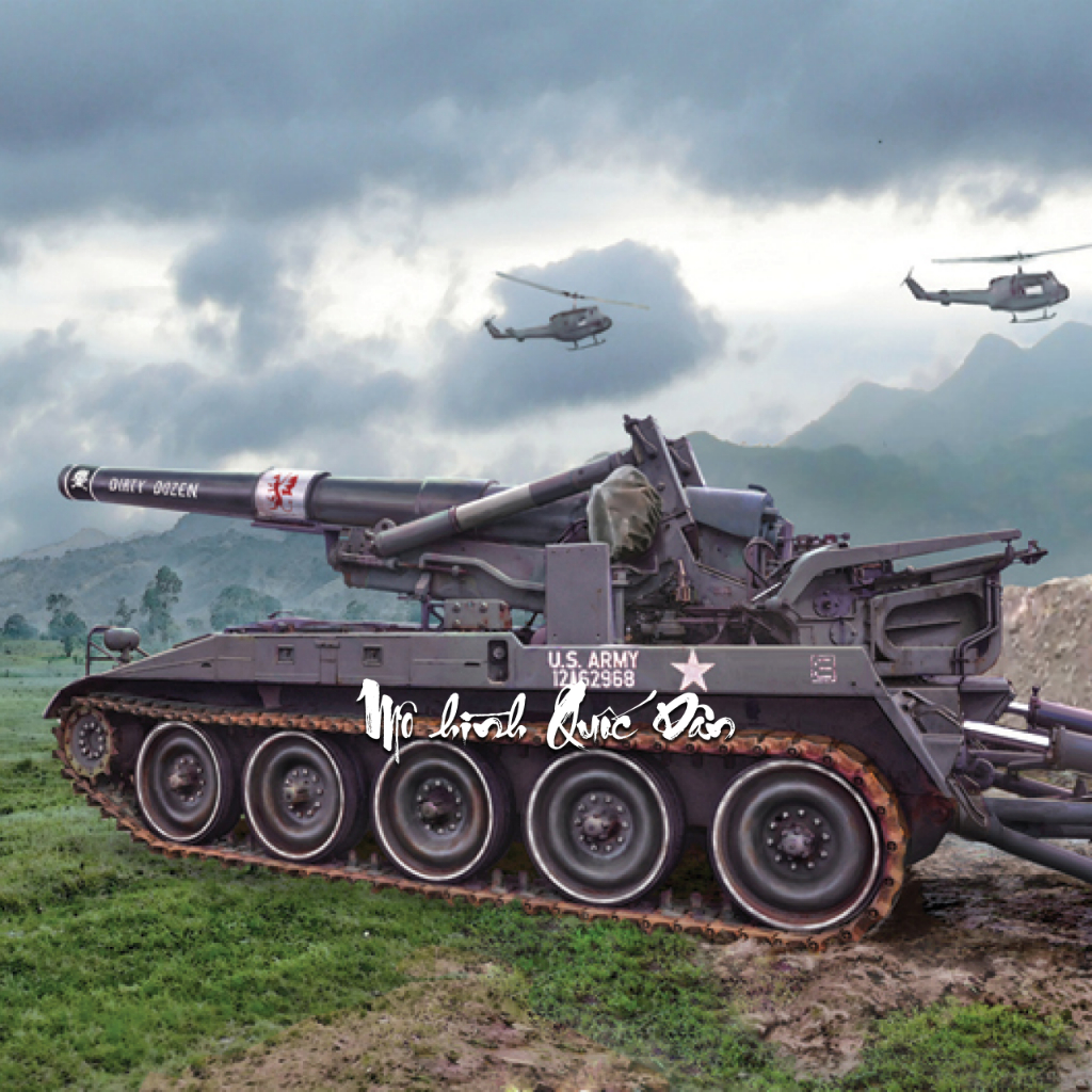 Military Model | US.Army M110 Self Propeled Howitzer Model kit | Ratio ...