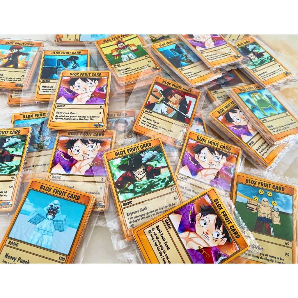 Blox Fruits One Piece Devil Dignity Card Pack Exclusive Card Game ...