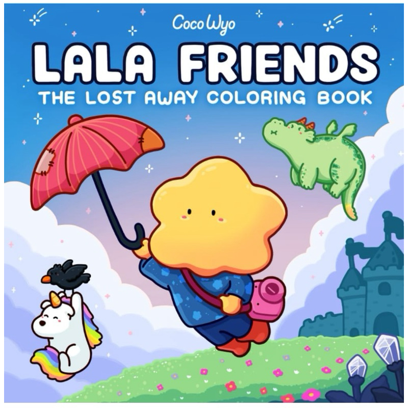 Lala Friends by Coco Wyo Coloring Pages (Genuine) - | Shopee Malaysia