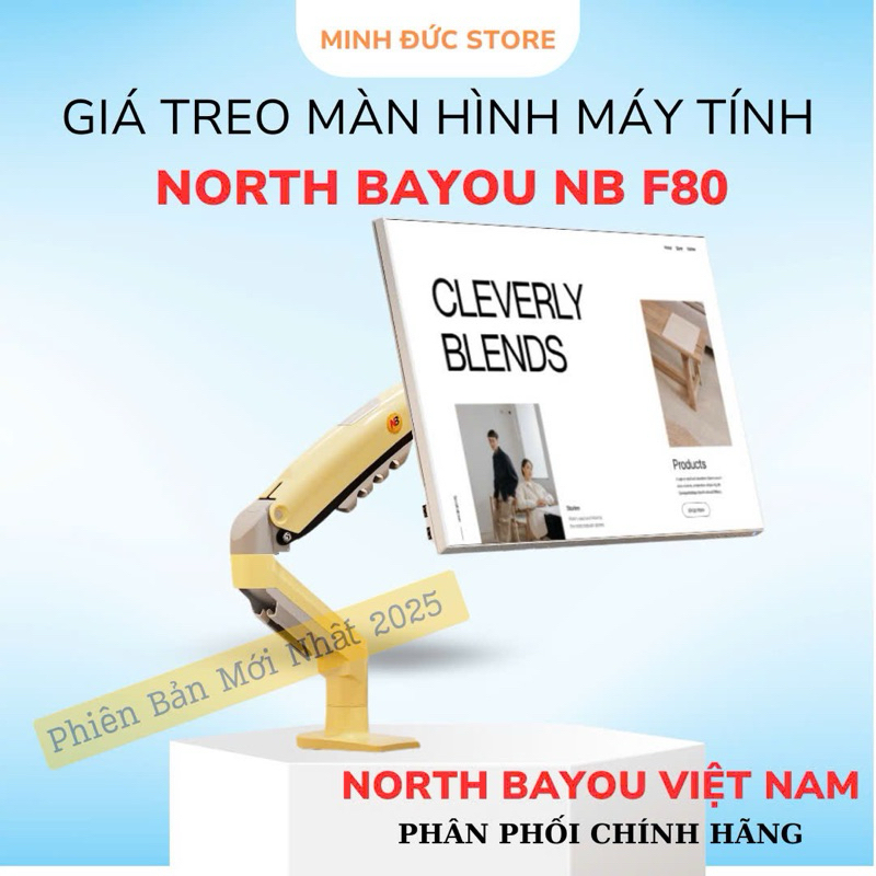 NB F80 17 - 30 Inch Computer Monitor Mount - Latest Color Version 2025 ...